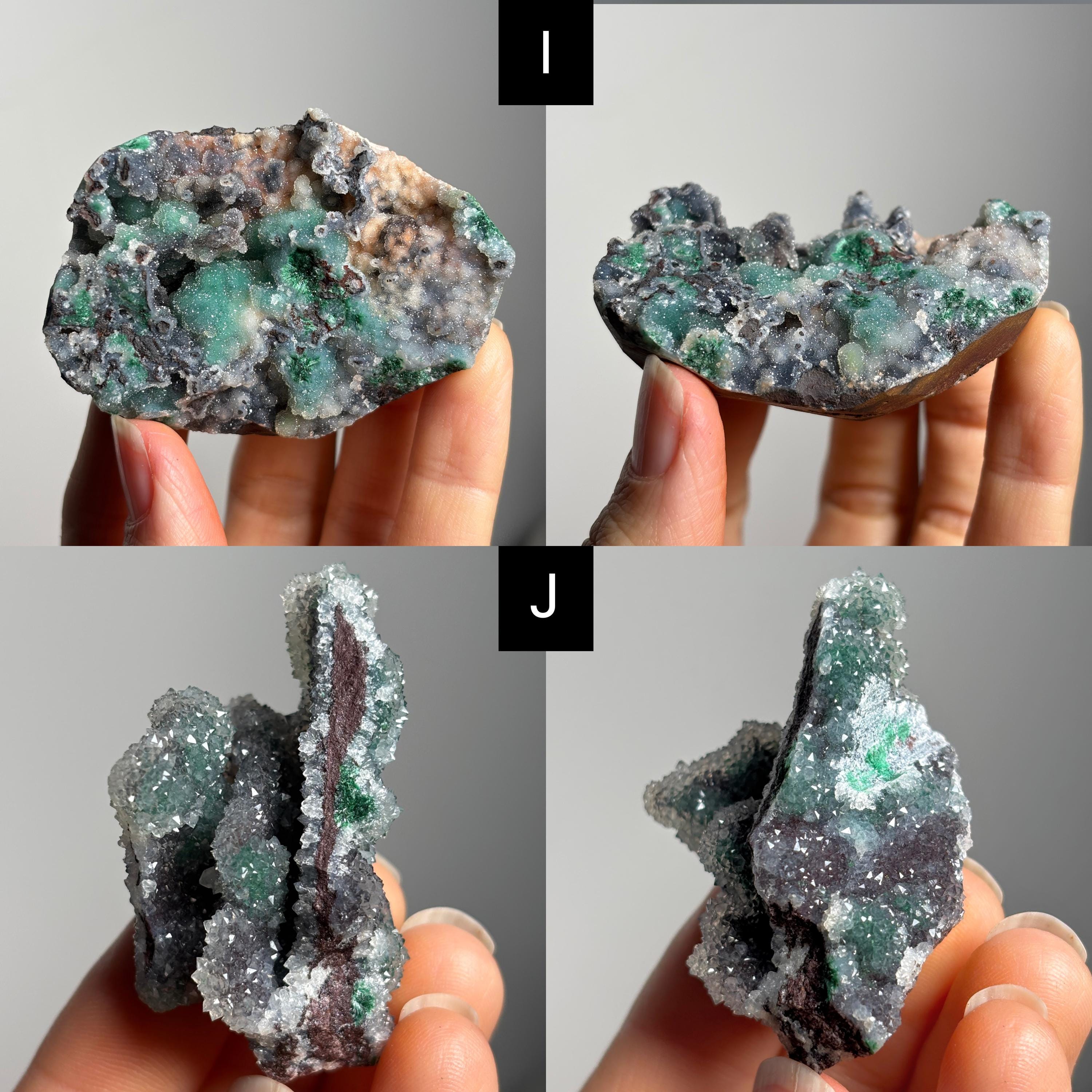 You Pick! Quartz Malachite on Matrix From Tenke-fungurume Area / Velvet ...