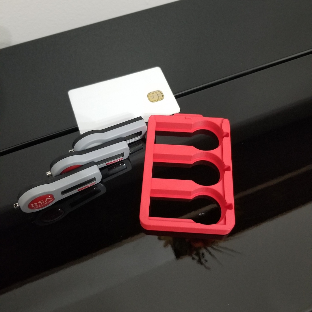 ID Badge and Triple RSA Token Holder Secure Token Holder - Etsy