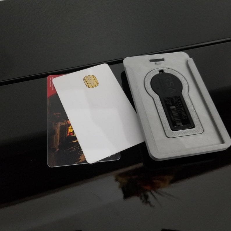 Custom Order 8x Dual ID Badge and Single RSA Token Holder Multiple ...