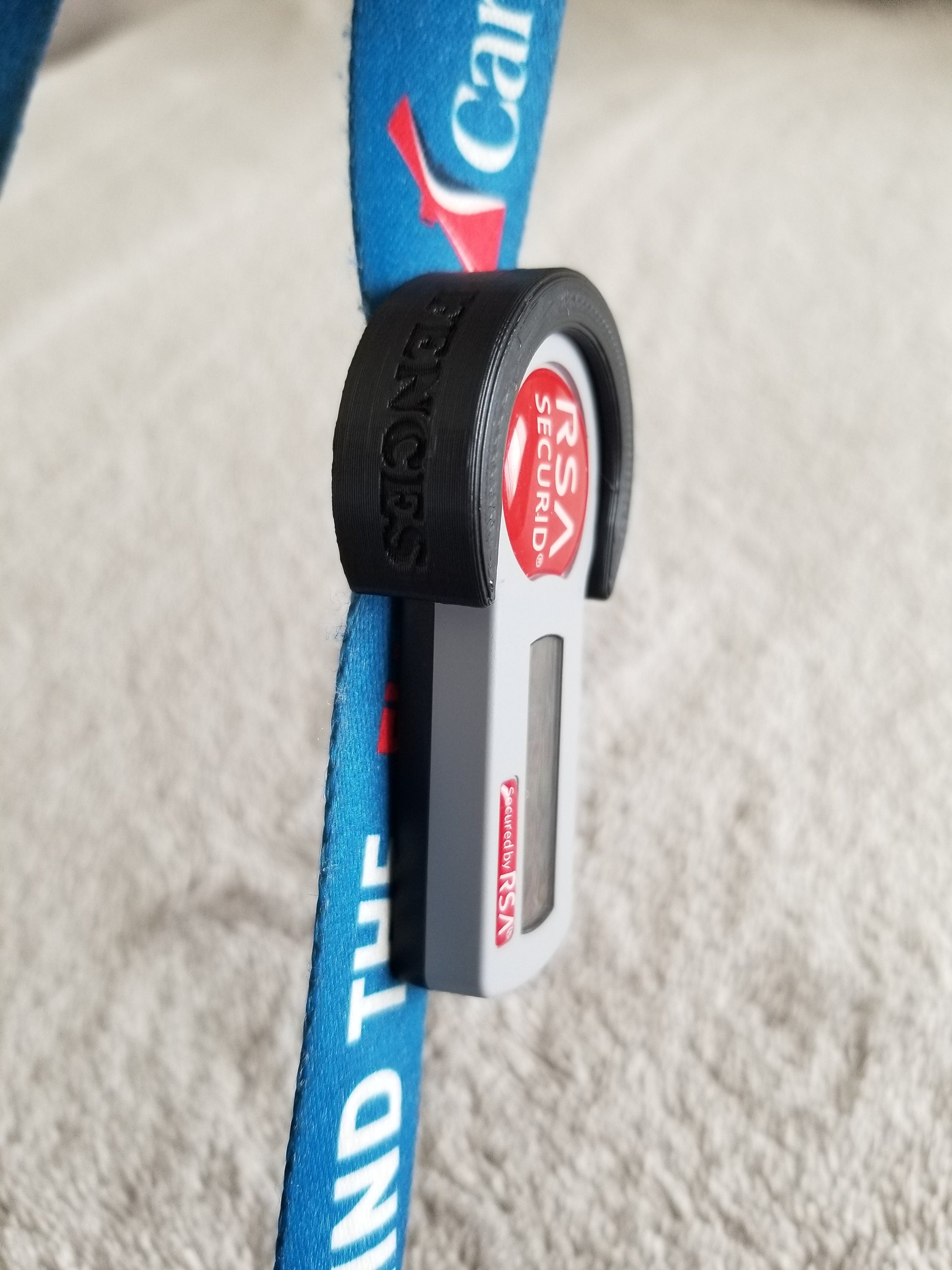 3x RSA Token Holder Minimalist RSA Token Holder Lanyard Token Holder - Etsy