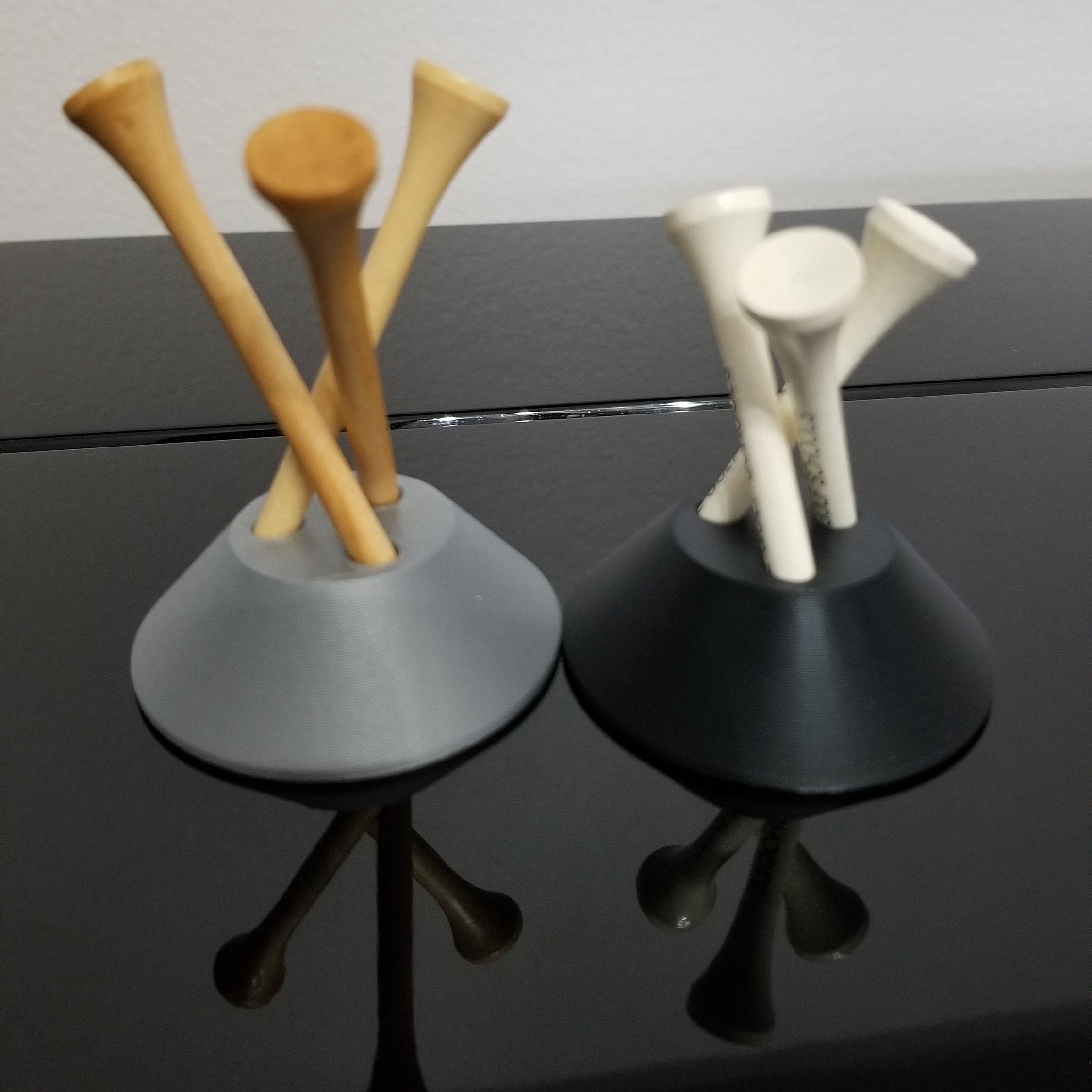 Golf Ball Display Stand Set of 3 Trophy Golf Ball Holder Favorite Golf ...