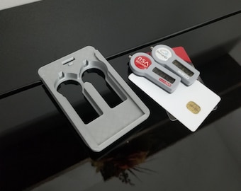 ID Badge and Single RSA Token Holder Thin Secure Token - Etsy