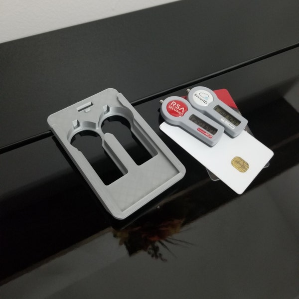 Dual Rsa Token and Badge Holder - Etsy