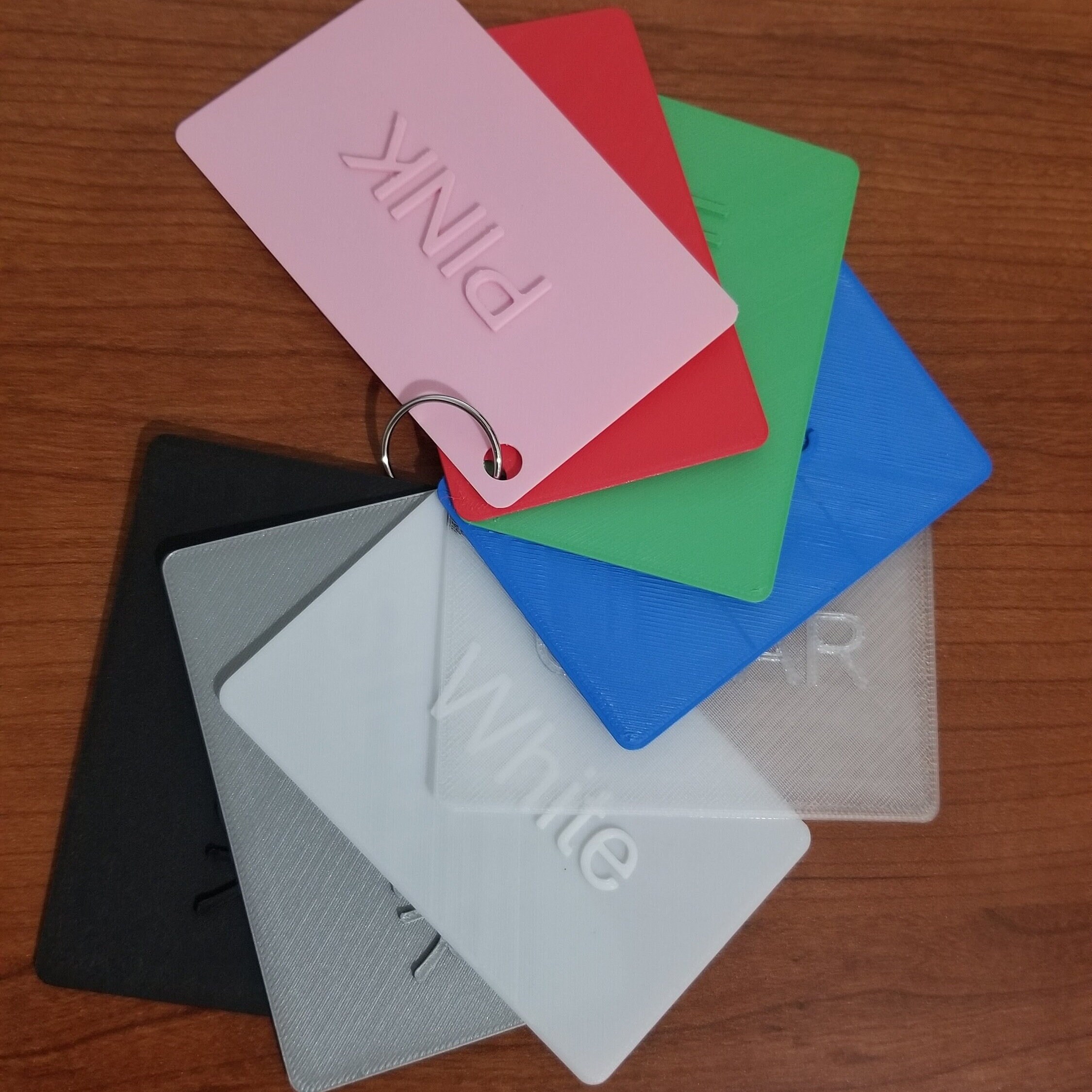 Custom Order 8x Dual ID Badge and Single RSA Token Holder Multiple ...