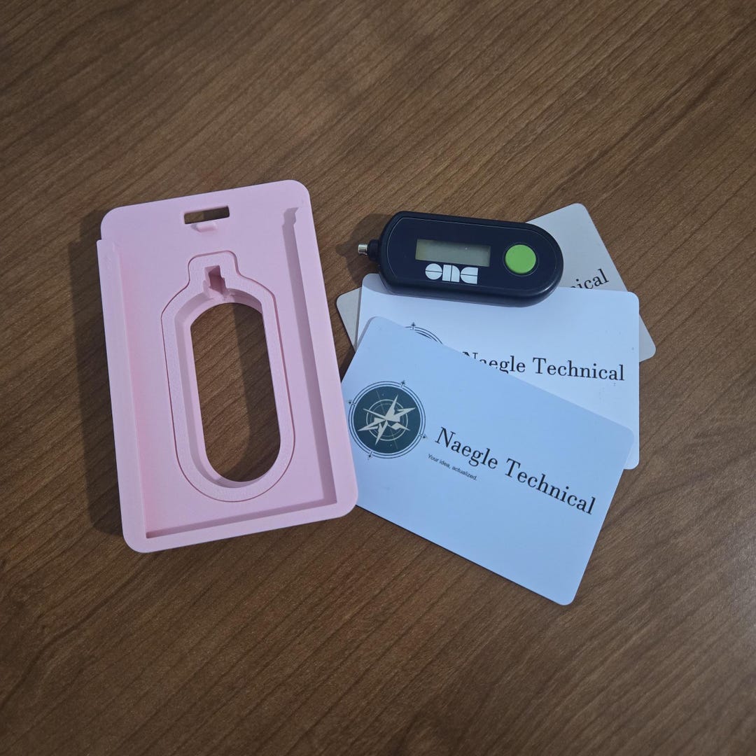 Triple ID Badge and DUO Token Holder, Thin ; Secure Token Holder - Etsy
