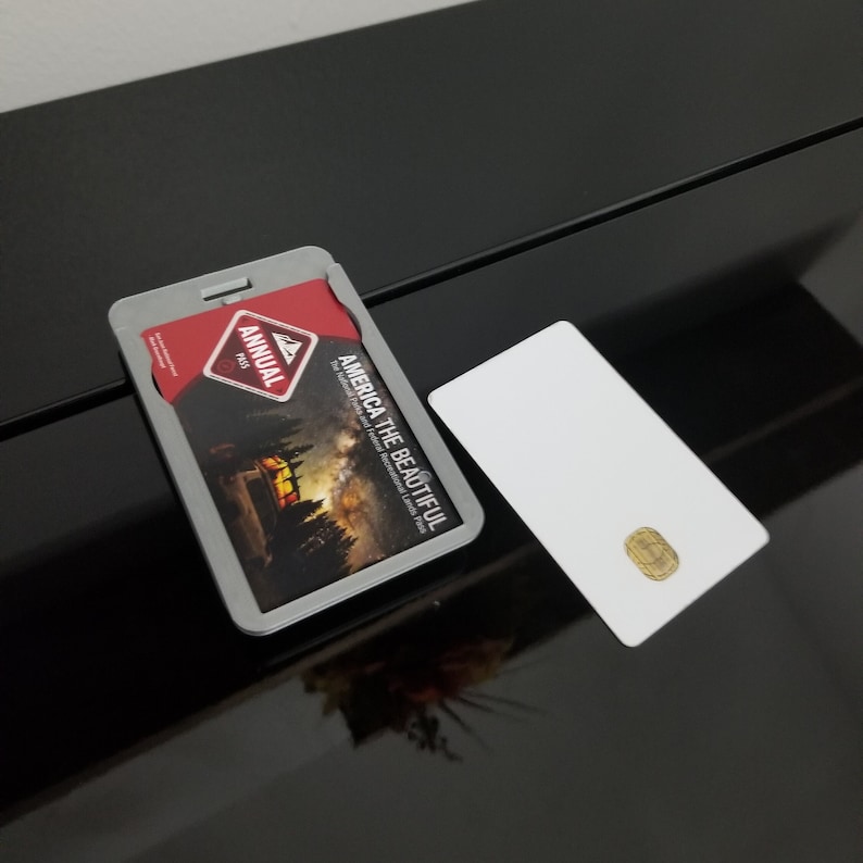 Dual ID Badge and Dual RSA Token Holder Secure Token Holder - Etsy