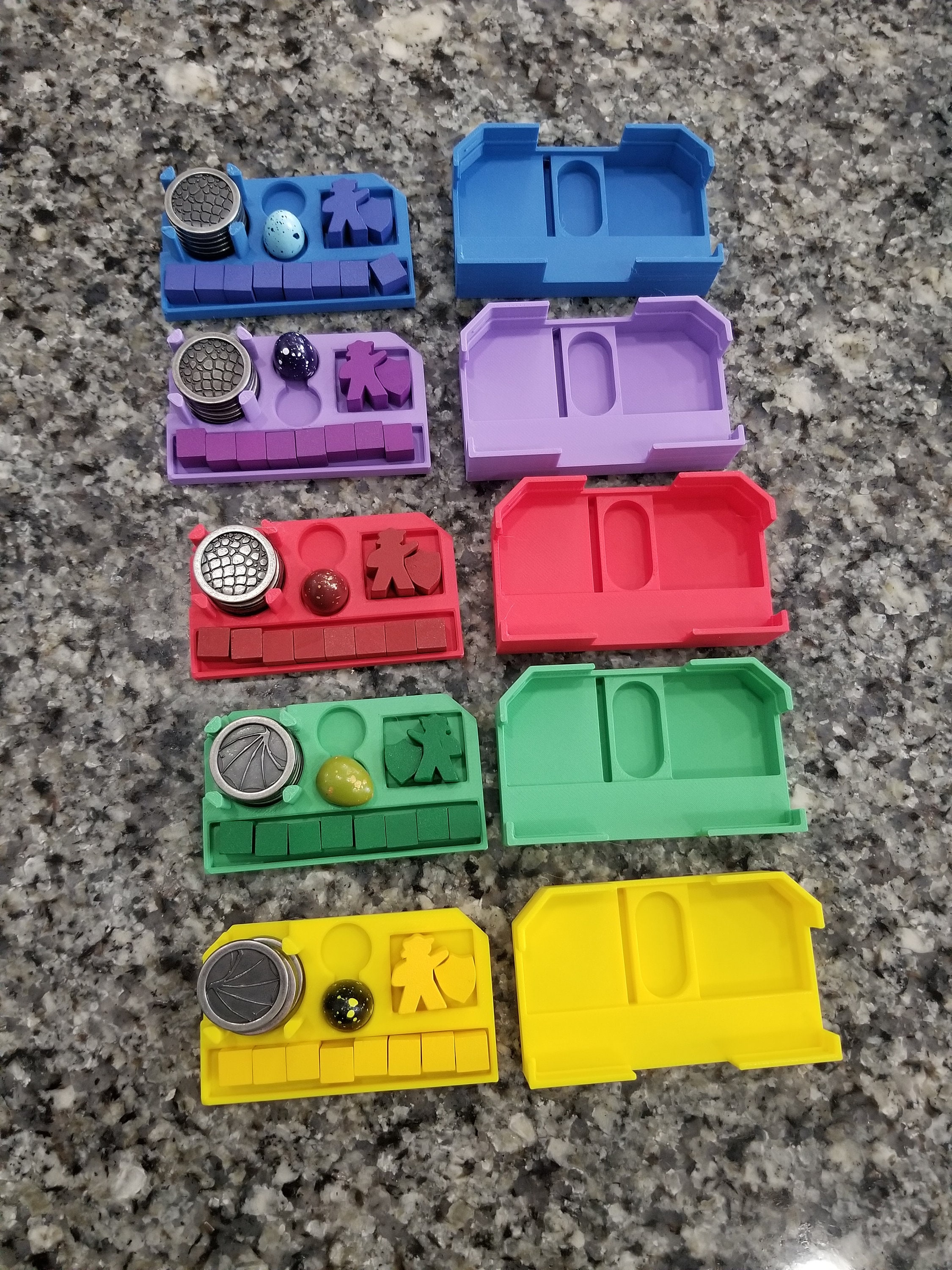 Wyrmspan Game Organizer - Deluxe - Deluxe Piece Wyrmspan Organizer ...