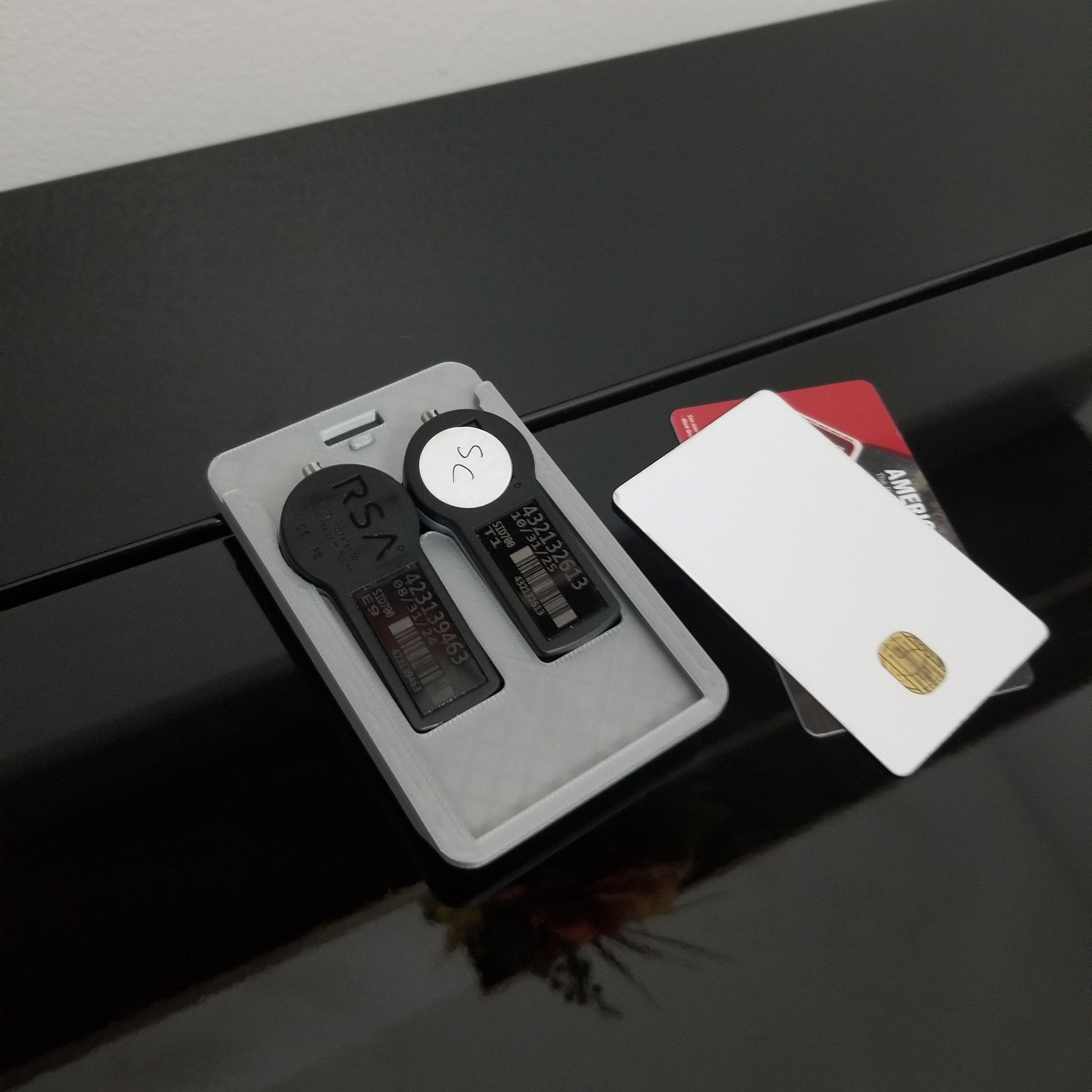 Dual ID Badge and Dual RSA Token Holder Secure Token Holder - Etsy