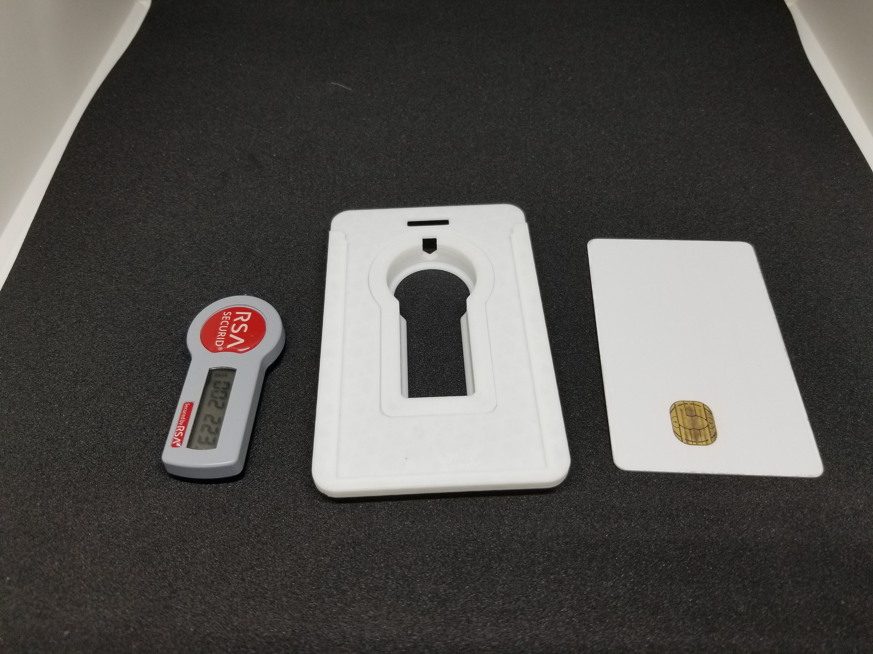 ID Badge and Single RSA Token Holder Thin Secure Token - Etsy