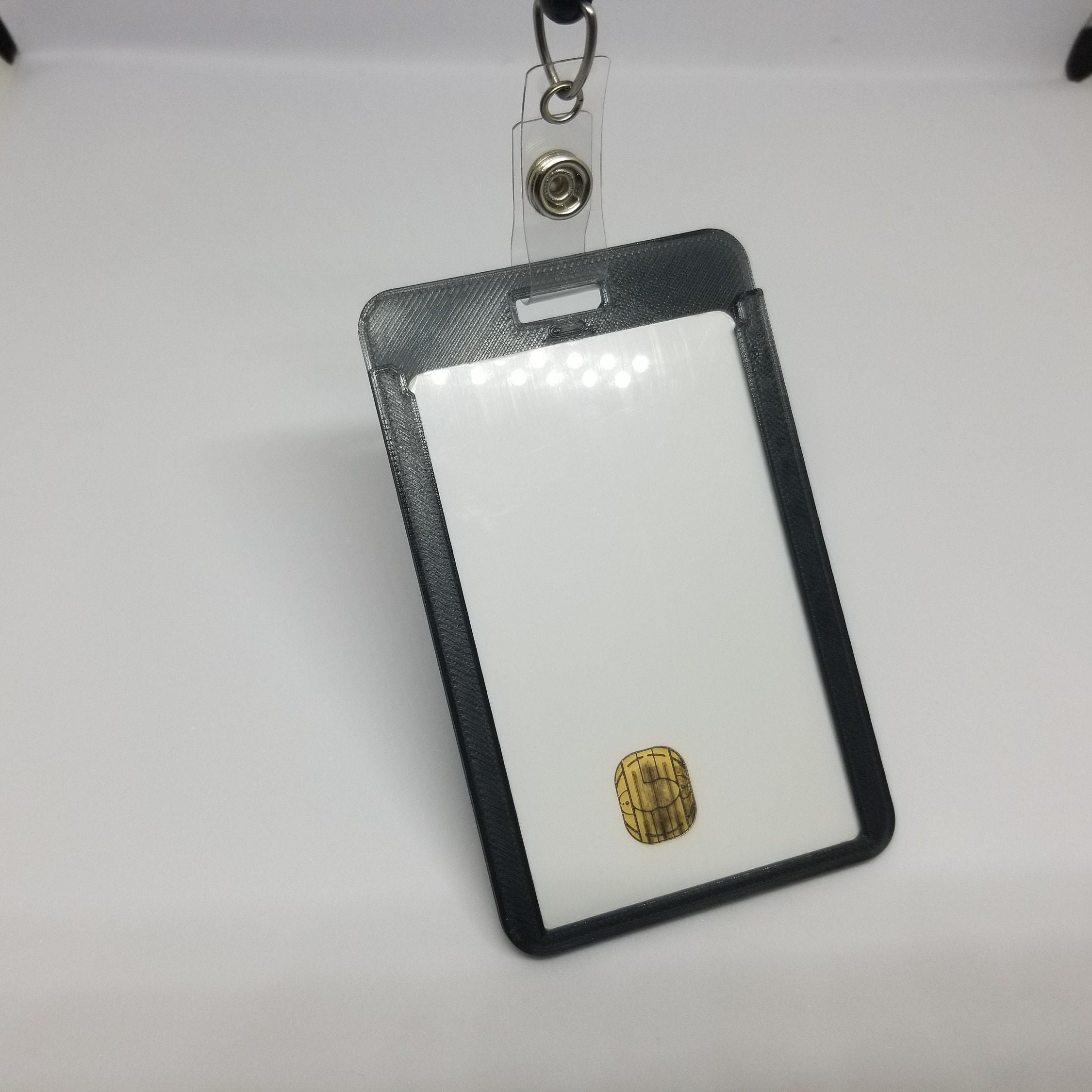 ID Badge and Single RSA Token Holder, Thin Secure Token Holder - Etsy