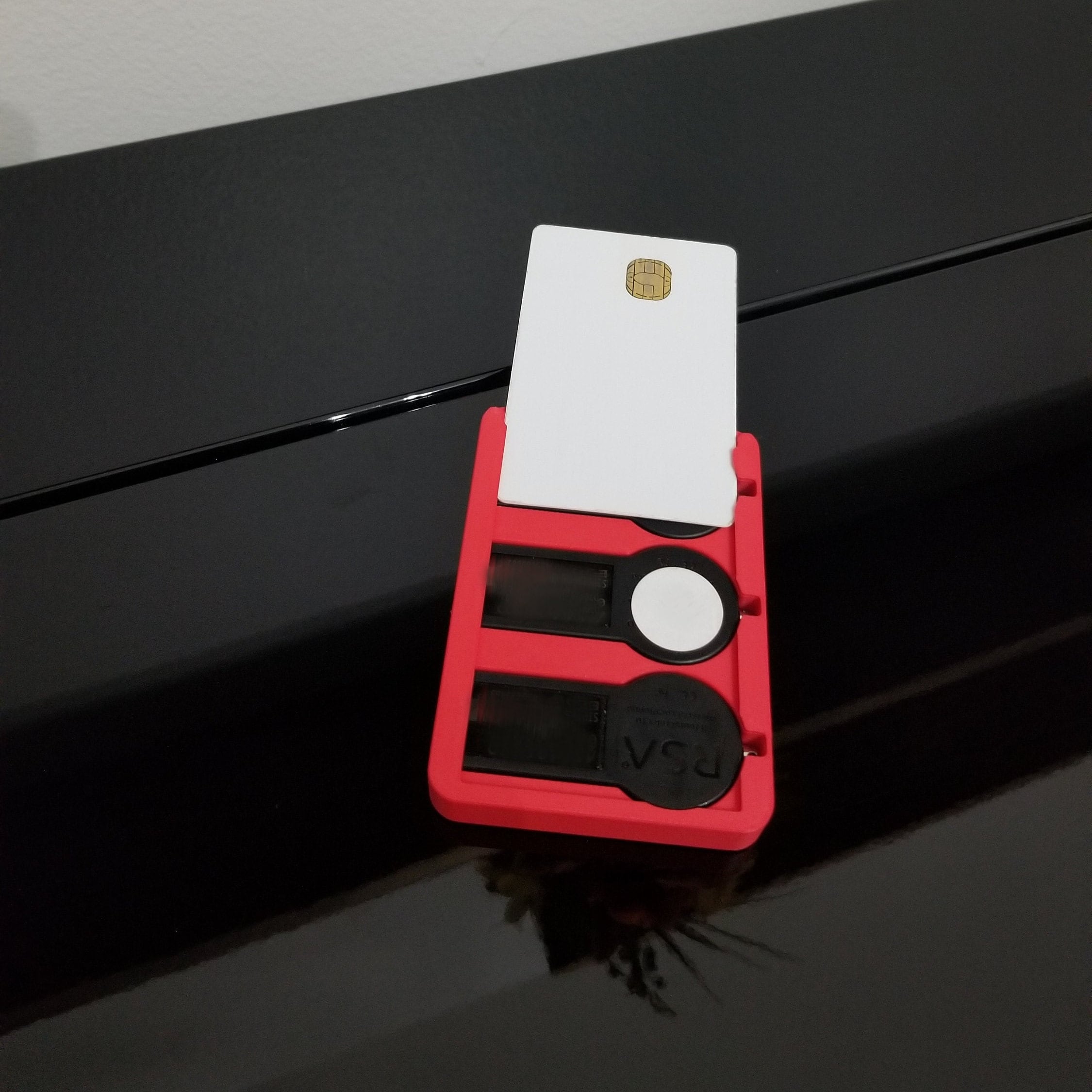 ID Badge and Triple RSA Token Holder Secure Token Holder - Etsy