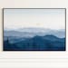 Blue Ridge Mountains Wall Art Set of 3 Landscape Prints Navy Blue Wall ...