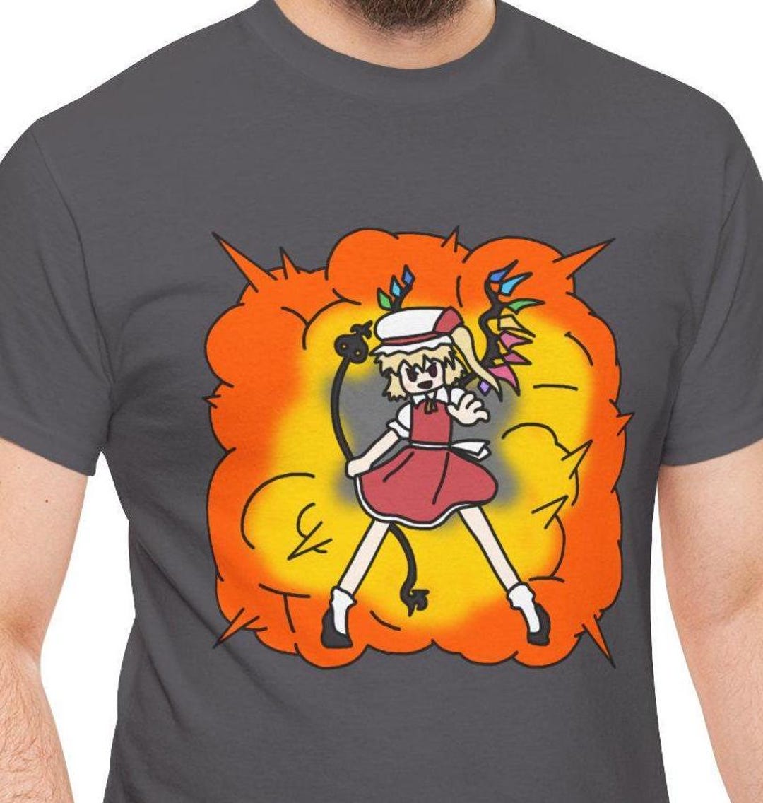 TOUHOU Flandre Scarlet Graphic Tee, Anime Shirt, Manga Lover Gift ...