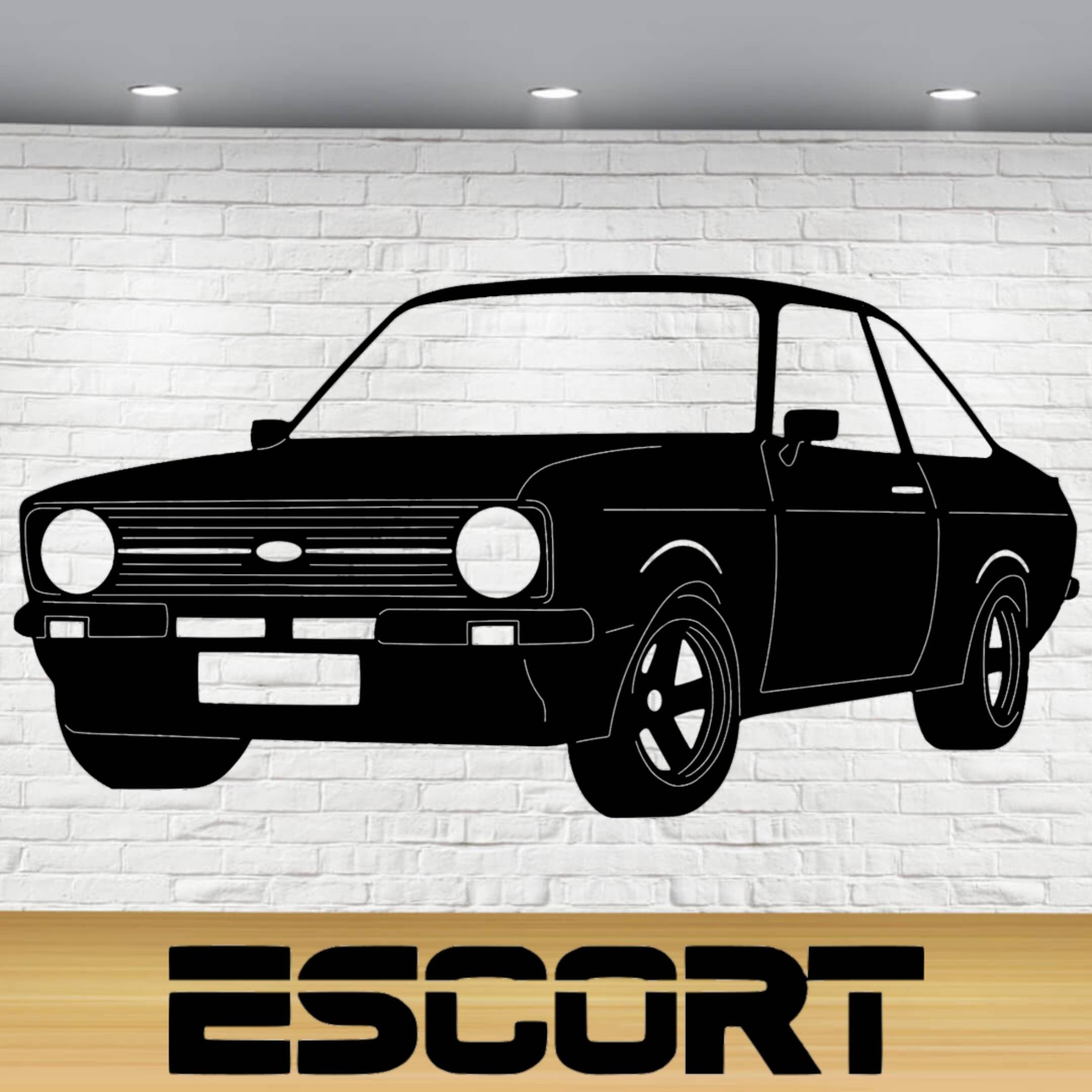 Ford Escort Mk2 Schild CUT & PRINT Ready Files Svg Png Dxf Cdr | Etsy ...