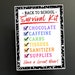 Back to School Survival Kit Gift Tags, Teacher Appreciation Staff ...