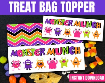 Monster Munch Tag - Etsy