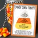 Candy Corn Trinity Tag, Christian Halloween Treat Tags, Treat Bag Tag ...