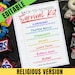 EDITABLE Religious Back to School Survival Kit Gift Tag, Teacher ...