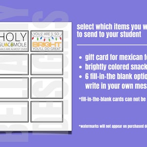 Finals Week Care Package Gift Tags for College Students, Test Survival ...