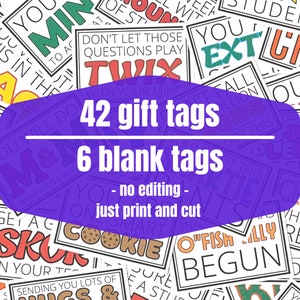 Finals Week Care Package Gift Tags for College Students, Test Survival ...