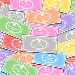 Easter Bunny Money, Bunny Bucks Printable Cards, Easter Coupon Basket ...