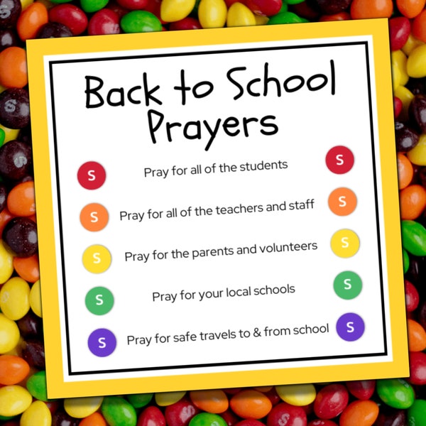 Teacher Prayer Printable - Etsy