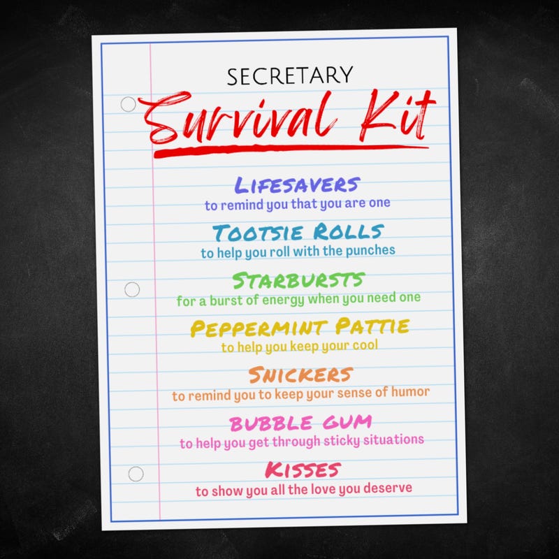 Boss Survival Kit - Etsy