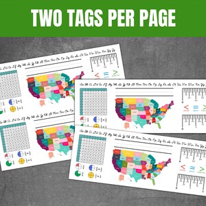 Student Desk Name Tag Printable, Desk Decoration Classroom Desk ...