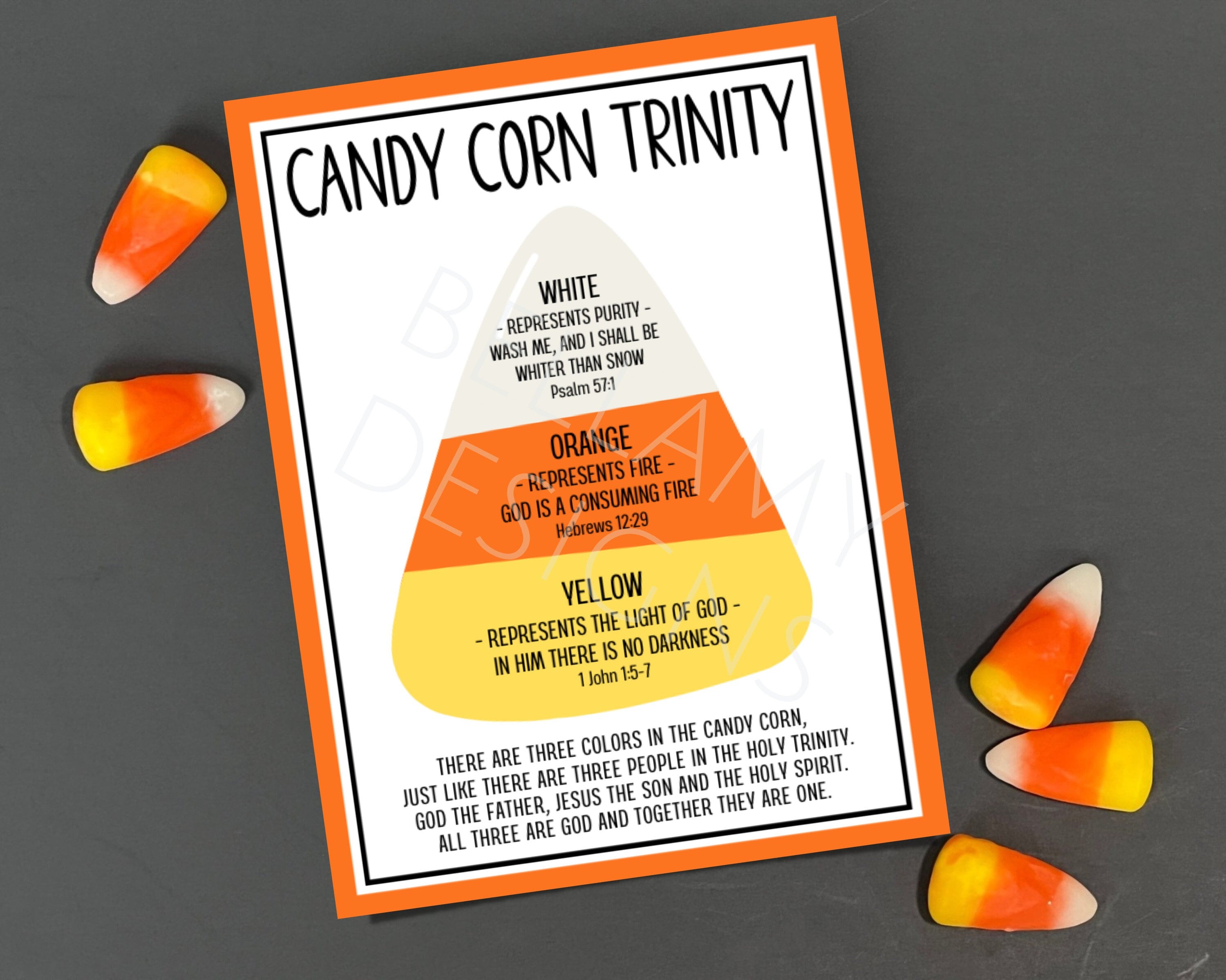 Candy Corn Christian Poem