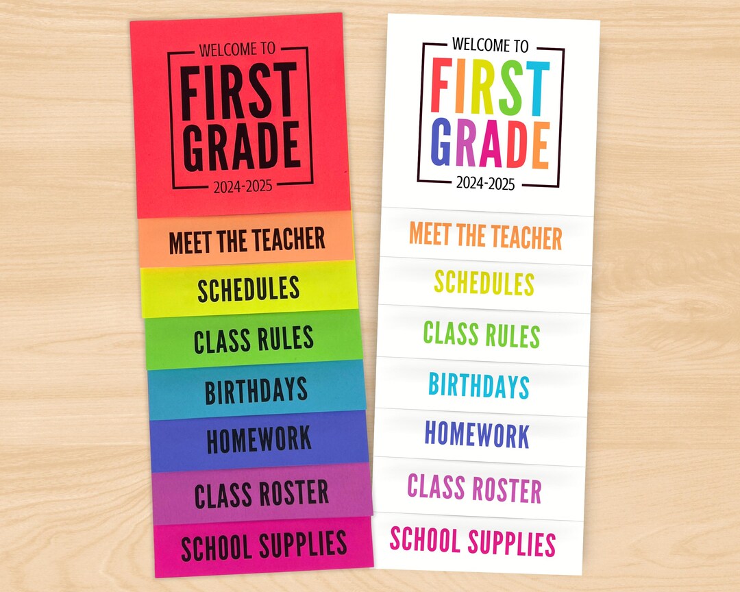 EDITABLE Meet the Teacher Flip Book, Back to School Flip Chart, Open ...