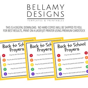 Skittles Back to School Prayers Treat Tag Card, Gift Tag for First Day ...