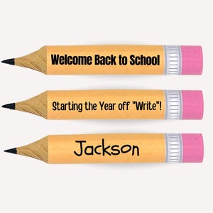 Pencil Candy Roll Wrapper, Staff Appreciation Treat, Welcome Back to ...