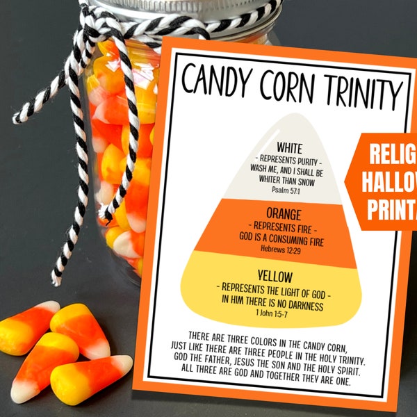 Candy Corn Printable - Etsy