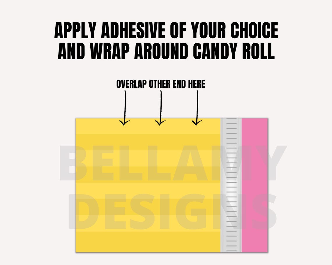 Pencil Candy Roll Wrapper, Staff Appreciation Treat, Welcome Back to ...