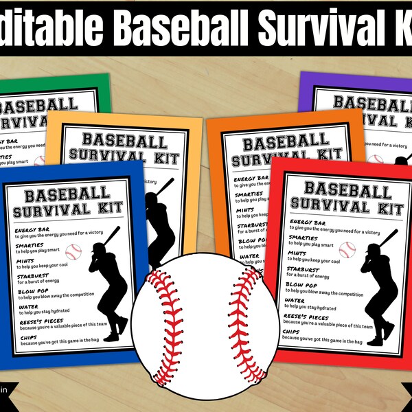 Baseball Party Favor - Etsy