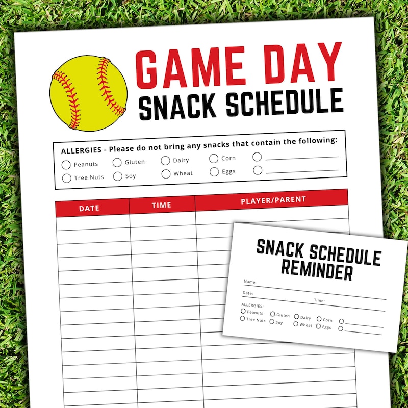 Softball Snacks - Etsy