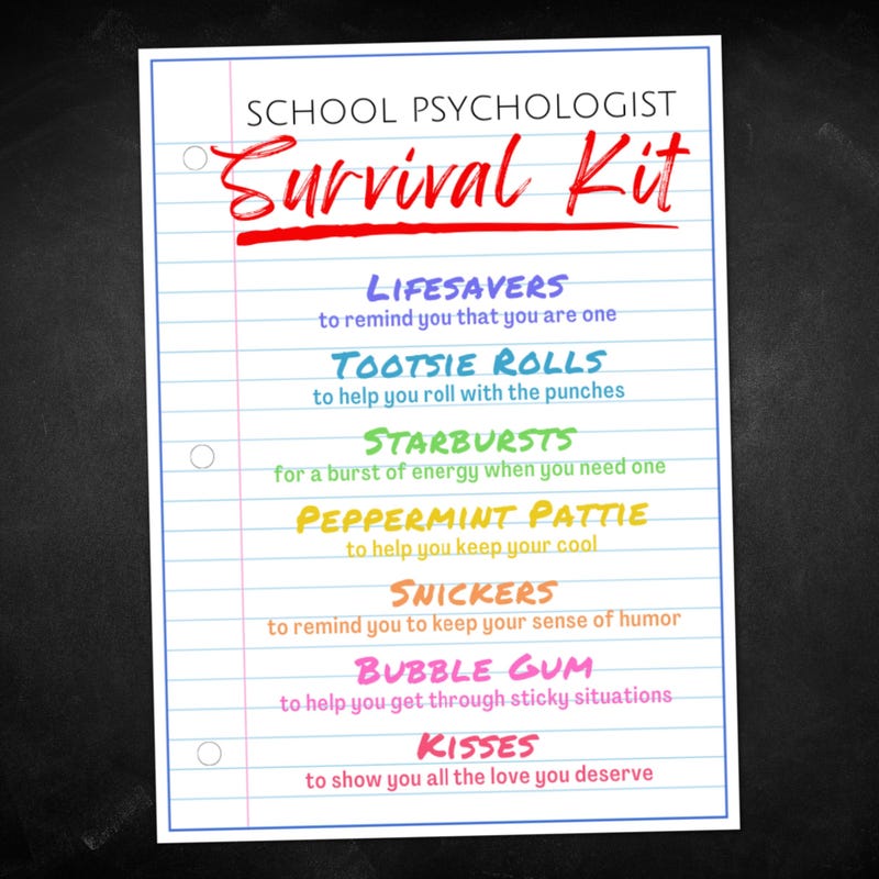 School Psychologist - Etsy