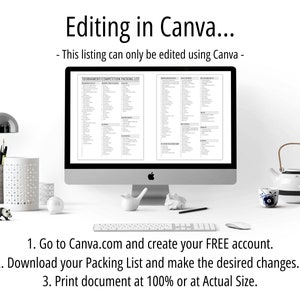 Sports Packing List, Tournament Game Competition Checklist for Athletes ...
