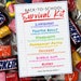 EDITABLE Back to School Survival Kit Gift Tag, Teacher Appreciation ...