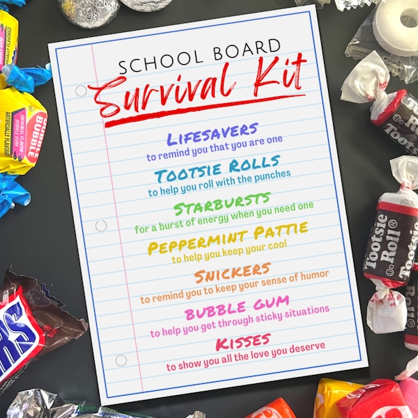 High School Survival Kit - Etsy