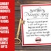 Printable Santa's Magic Key Poem Tag, Santa Key Tag, Party Gift Favor ...