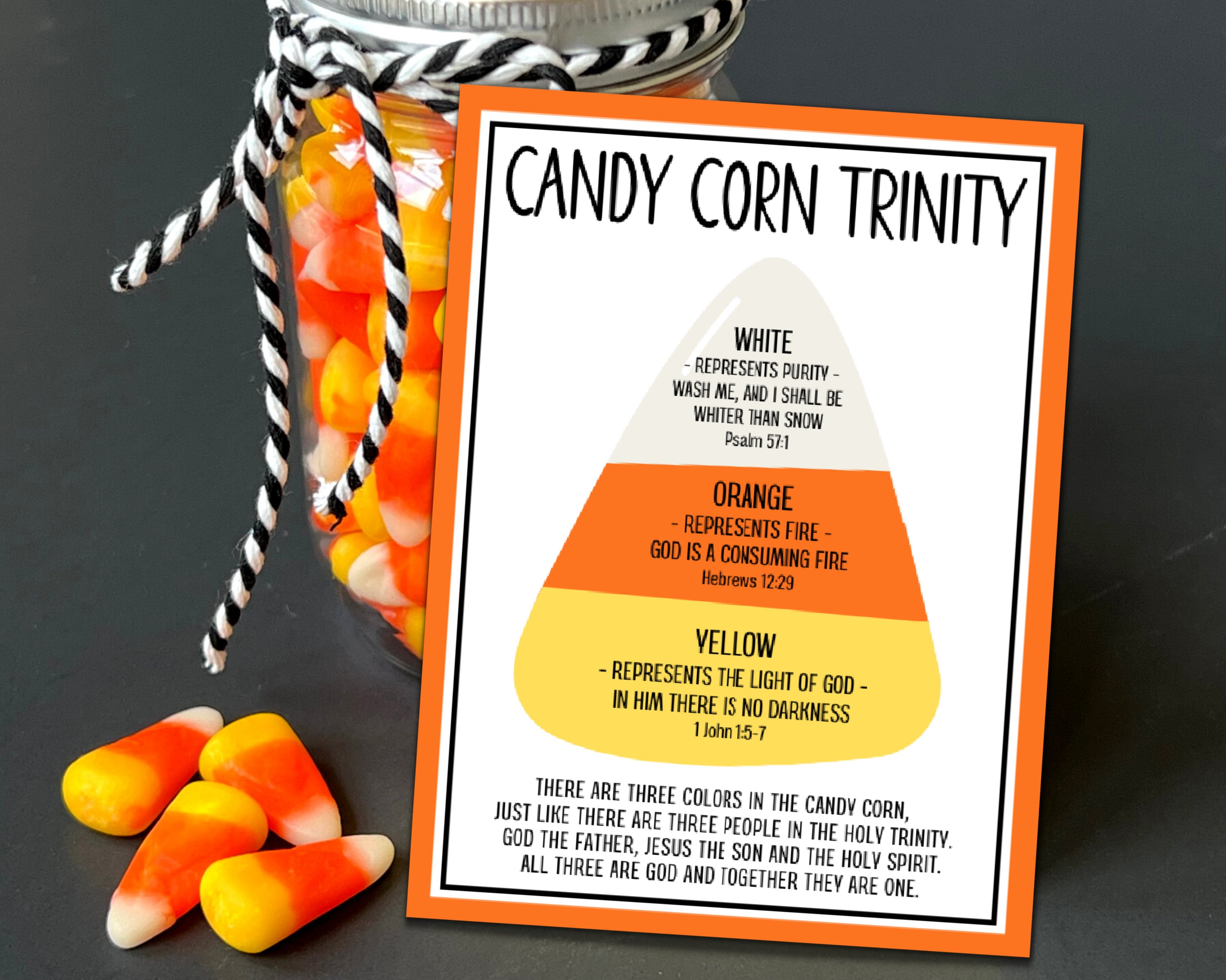 Candy Corn Christian Poem