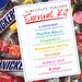 Substitute Teacher Survival Kit Gift Tags, Teacher Appreciation and ...