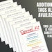Substitute Teacher Survival Kit Gift Tags, Teacher Appreciation and ...
