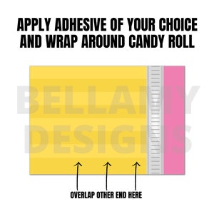 Editable Rolo Pencil Wrapper, Back to School First Day of School Gift ...