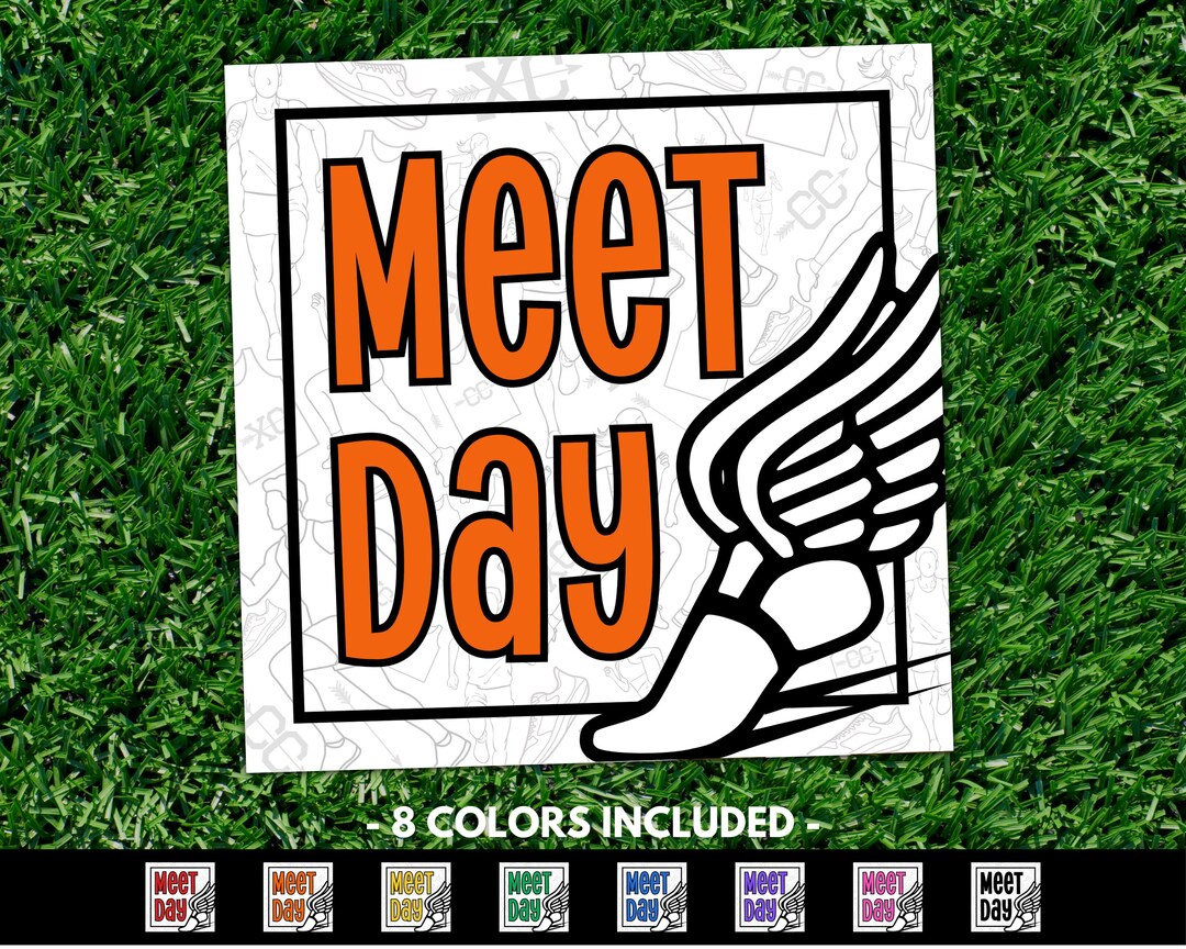 Cross Country Meet Day Gift Tags, Party Favors for Runners Team ...