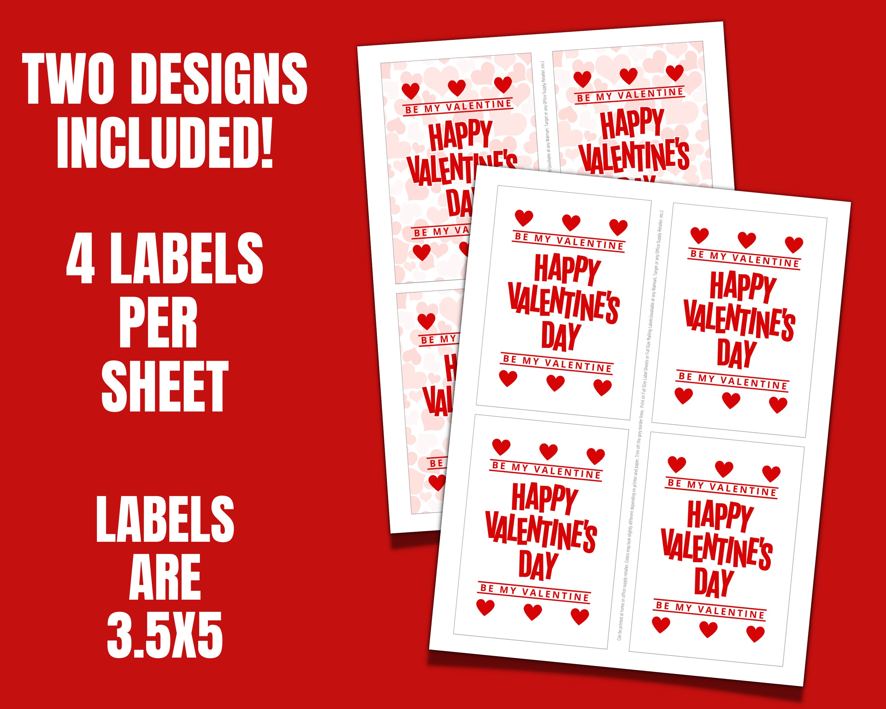 Valentine Juice Pouch Label Wrapper, School Party Favors or Goodie Bag ...