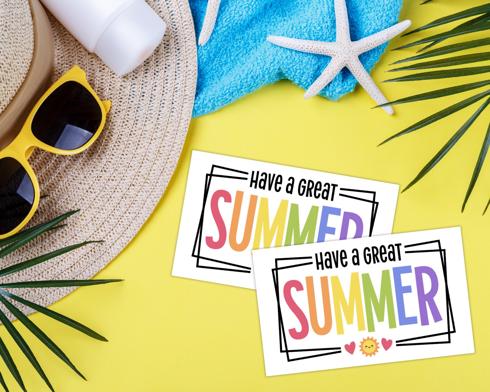 PRINTABLE Have a Great Summer Gift Tag, End of School Year Tag, Last ...