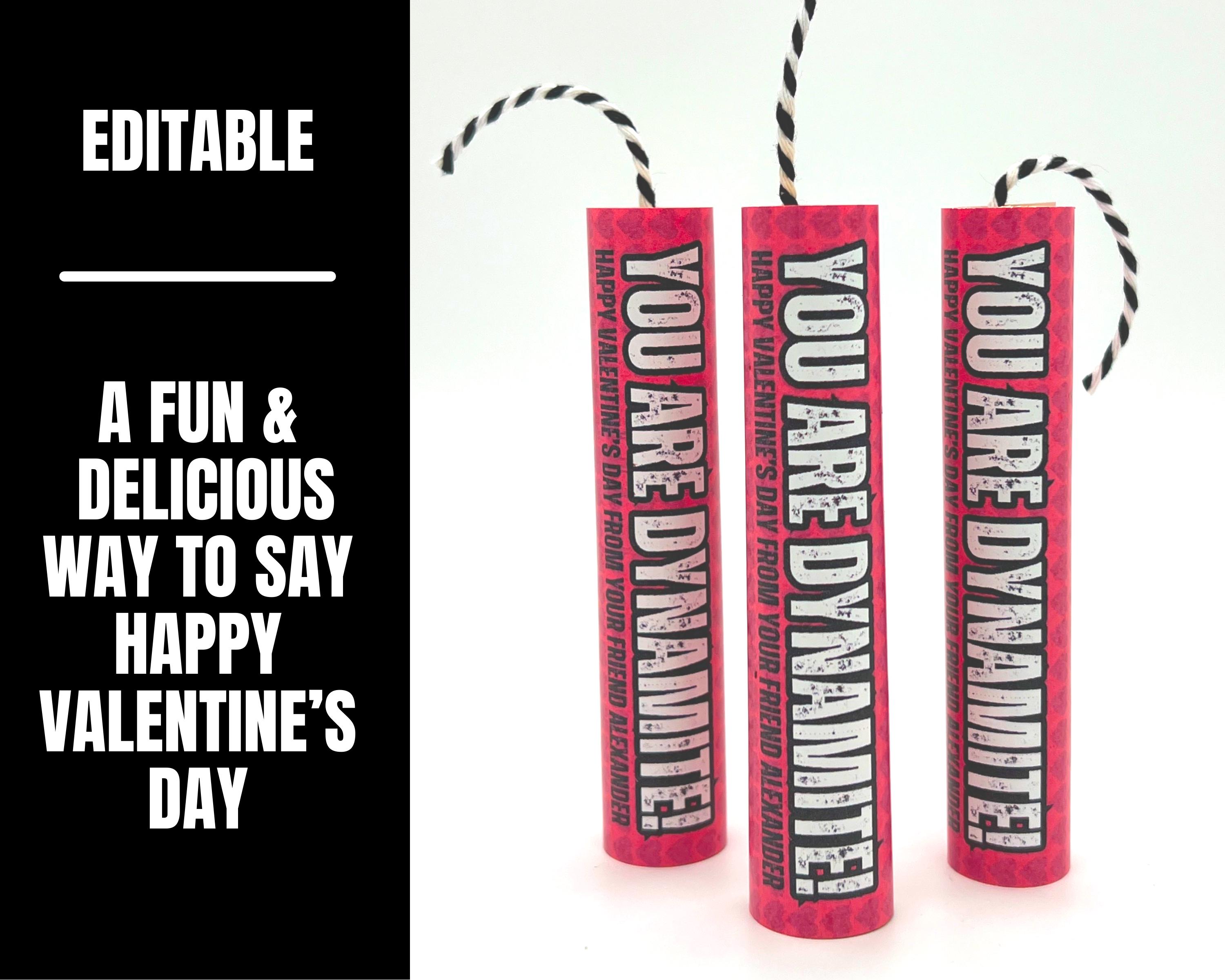 You Are Dynamite Candy Roll Wrapper, School Goodie Bag Party Favors ...