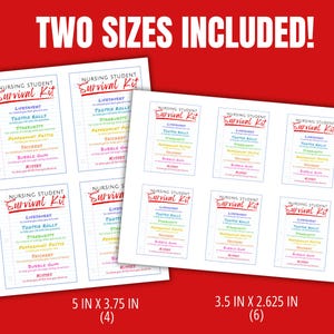 Faculty & Staff Survival Kit Gift Tags, Faculty Appreciation Staff ...